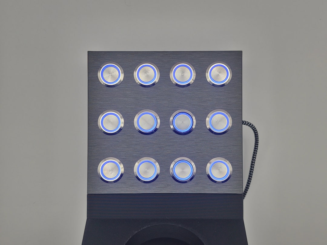 Thrustmaster TH8A Button Box Add-on 12 Function Button Box - Etsy