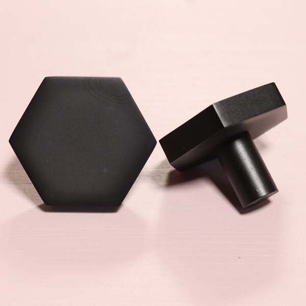 Hexagon Knobs - Etsy UK