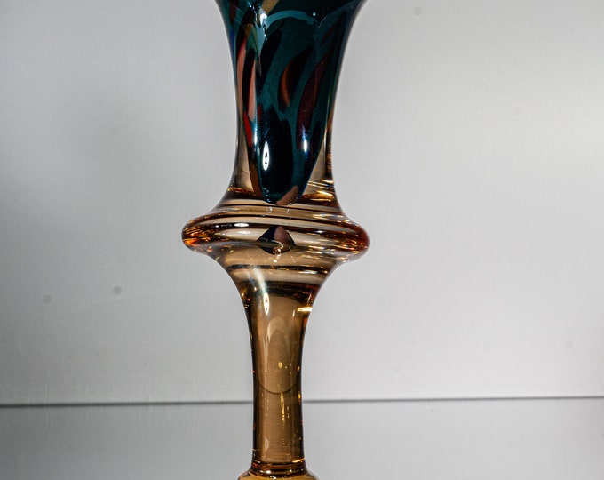 Bleikristall Glasschale, Glasartist, Peter Kaspar, Single Art, weiß ...