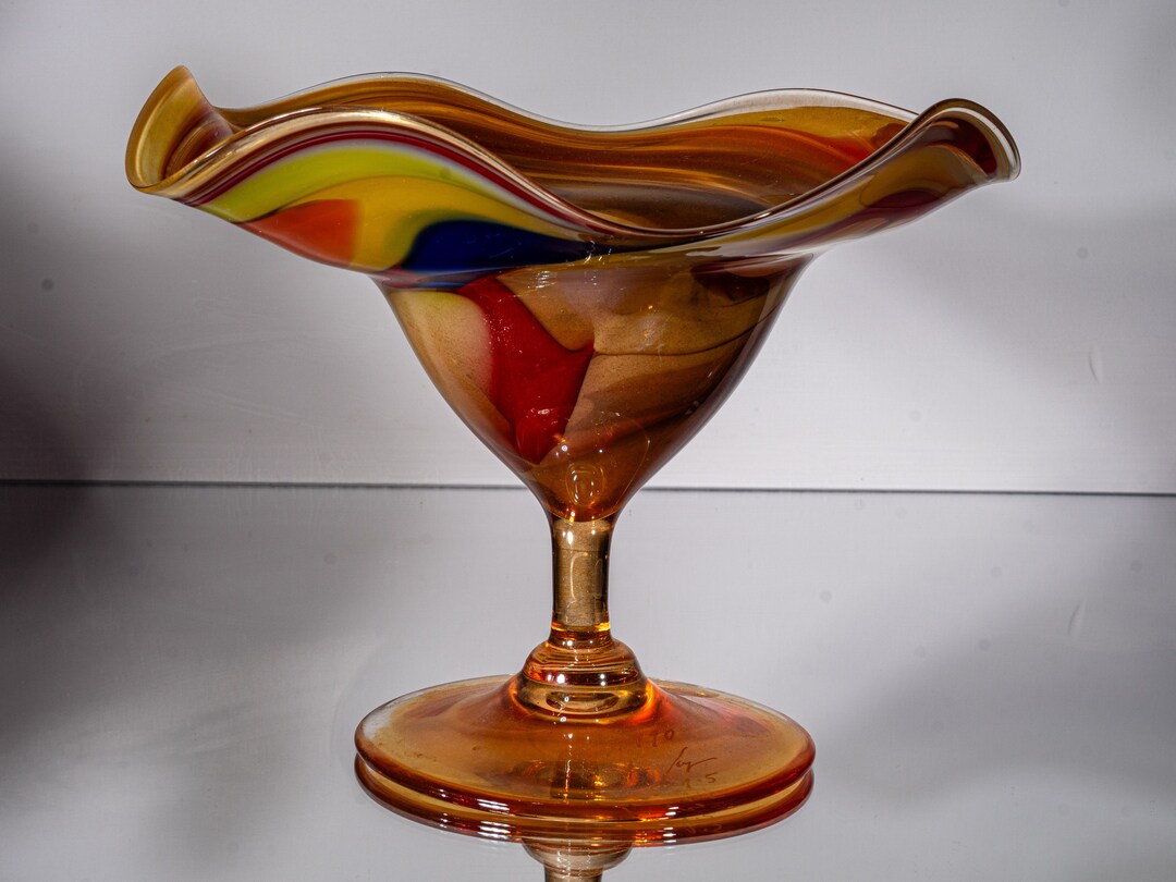 Peter Kaspar Signed Artist Vase Height 16 Cm Germany 1990 - Etsy