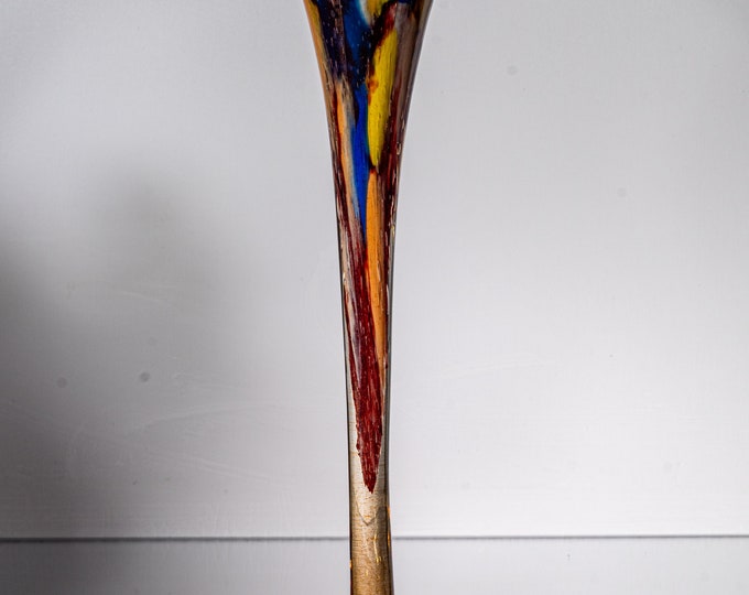 Bleikristall Glasschale, Glasartist, Peter Kaspar, Single Art, weiß ...