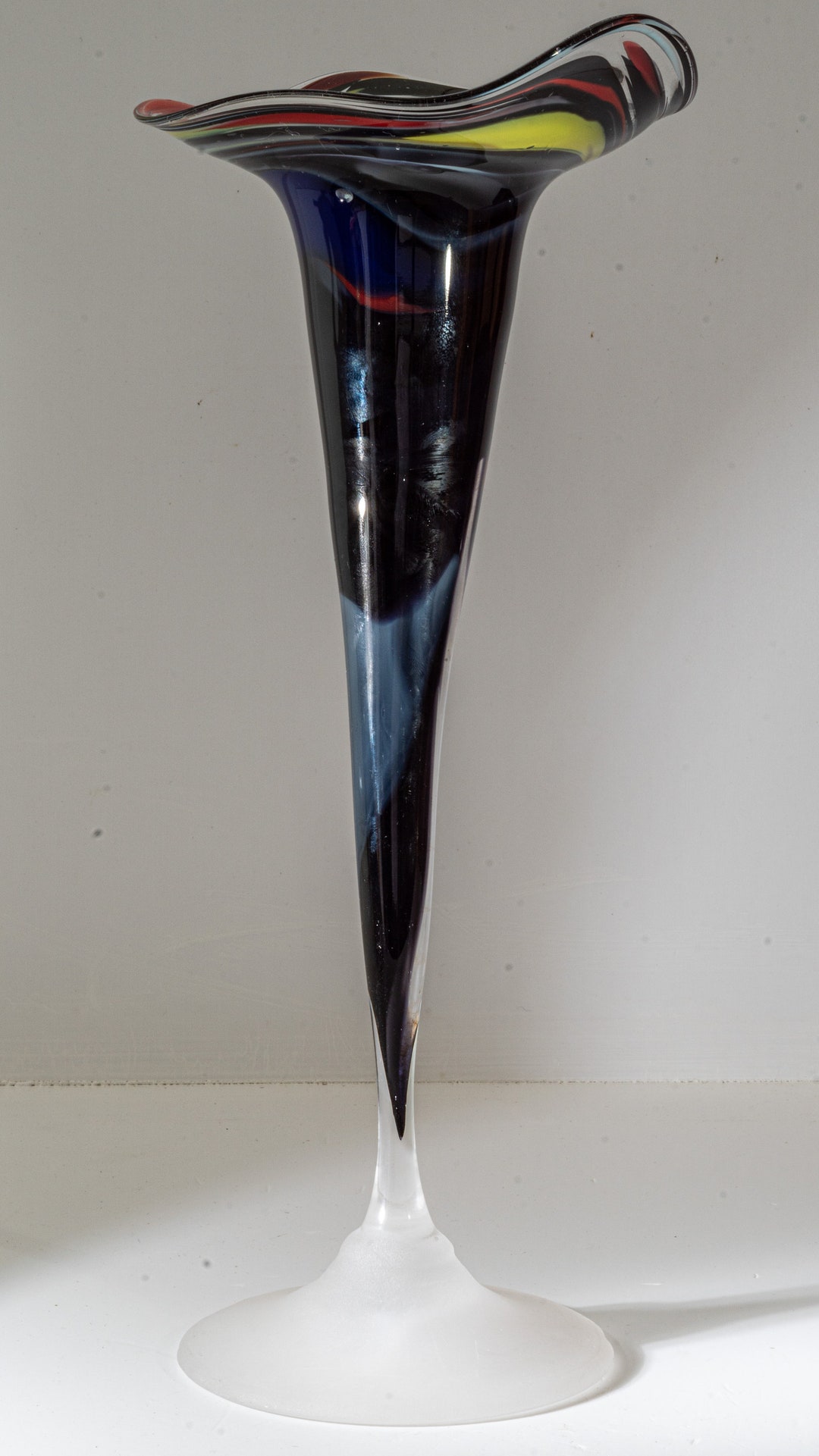 Peter Kaspar - Signed Artist Vase - Height 32 Cm - Germany 1991 - Etsy