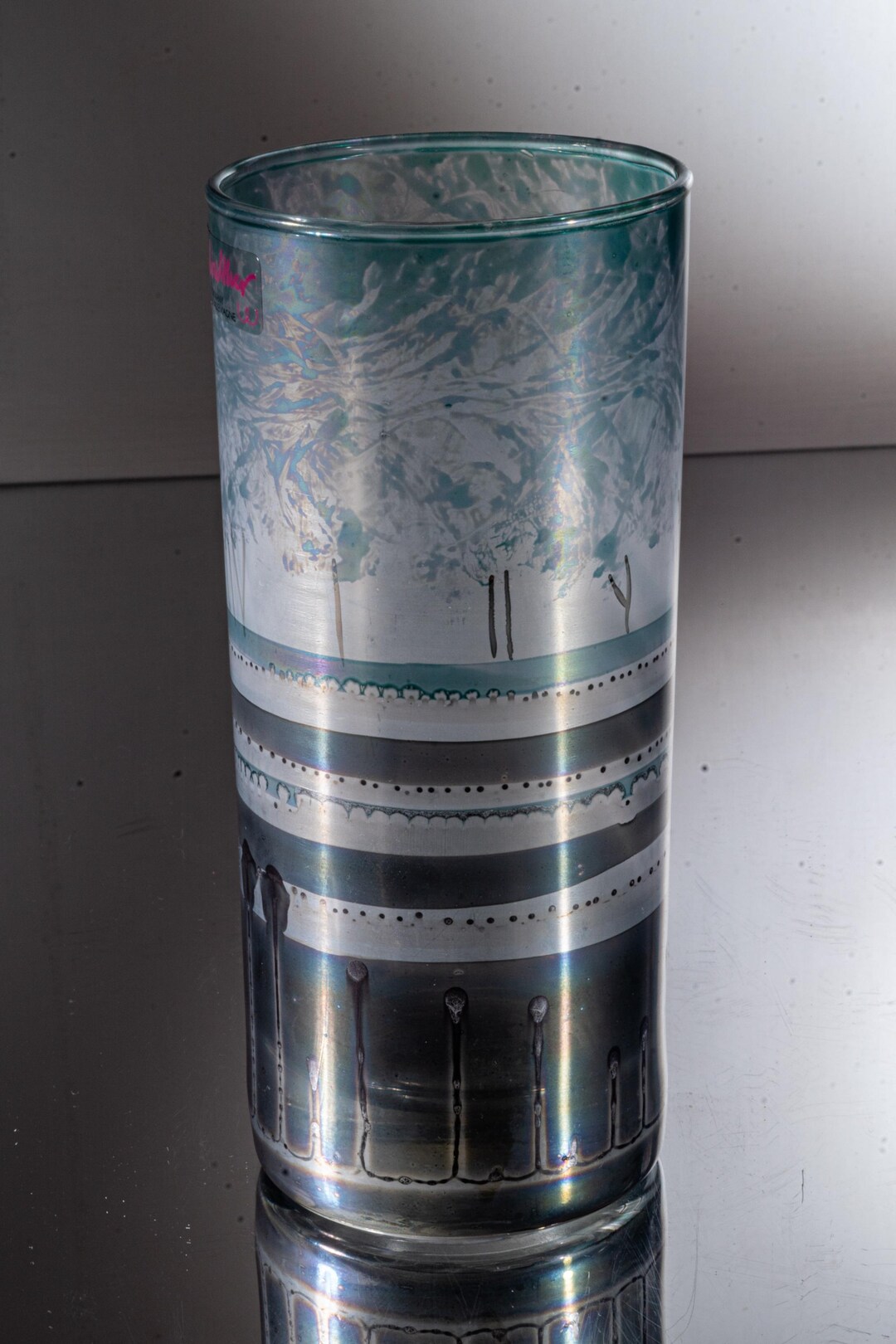Heiner Düsterhaus - Vera Walther - Hand-painted Studio Glass Vase ...