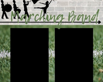 Band Scrapbook Page - Etsy