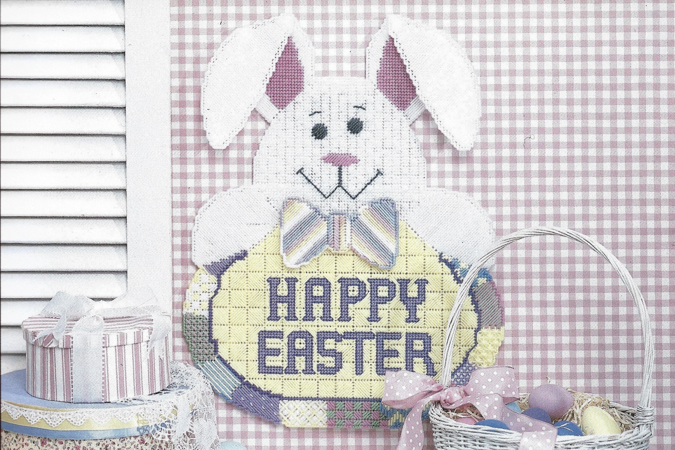 Vintage Plastic Canvas Ultimate Easter Decor Bundle, PDF Download ...