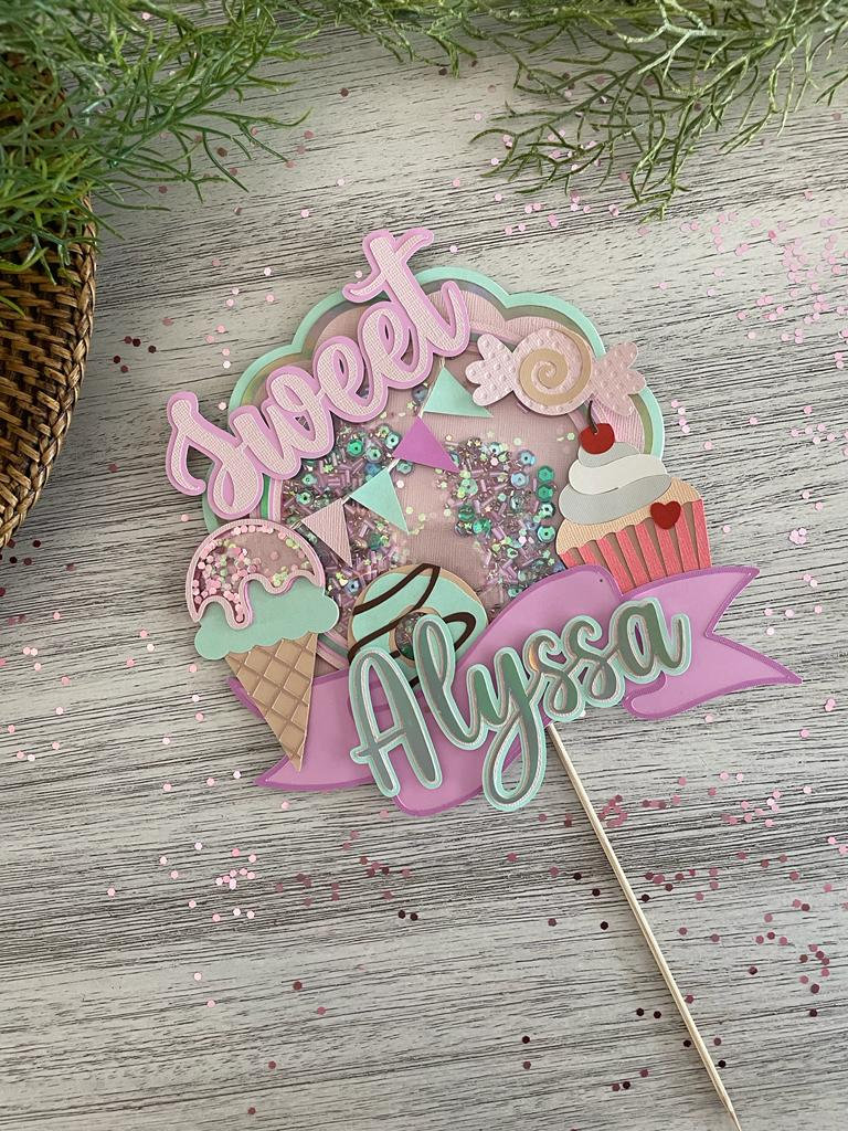 Candyland Cake Topper Sweet Cake Topper 3D Cake Topper - Etsy Canada