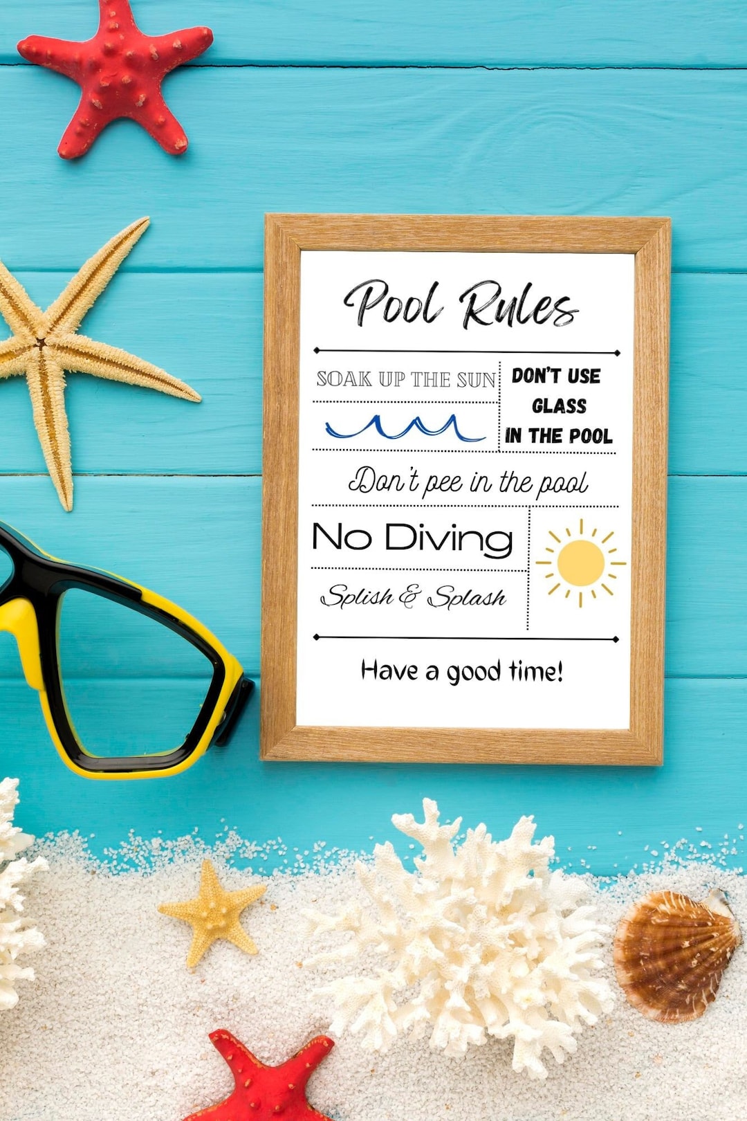 Pool Rules Sign (SVG/PNG/JPEG) - Etsy