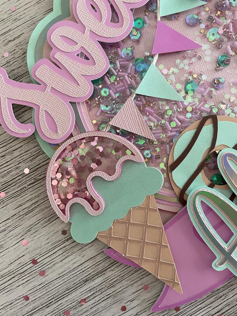 Candyland Cake Topper Sweet Cake Topper 3D Cake Topper - Etsy