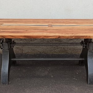 Height Adjustable Metal Table Leg - Etsy