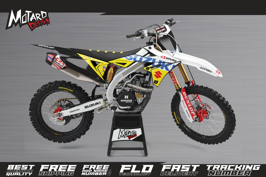 Suzuki Graphics Kit for All Years RM RMZ RMX 80 85 125 250 400 - Etsy