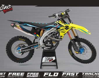 Suzuki Graphics Kit for All Years RM RMZ RMX 80 85 125 250 400 - Etsy