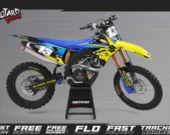 Suzuki Graphics Kit for All Years RM RMZ RMX 80 85 125 250 400 - Etsy