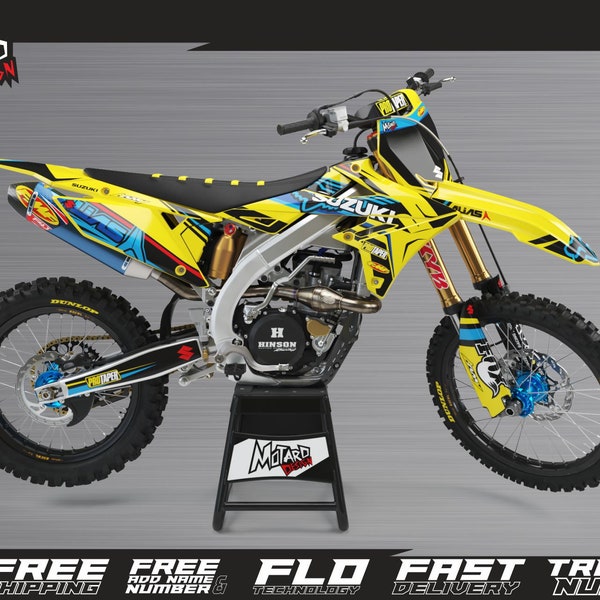 Motocross Decals - Etsy