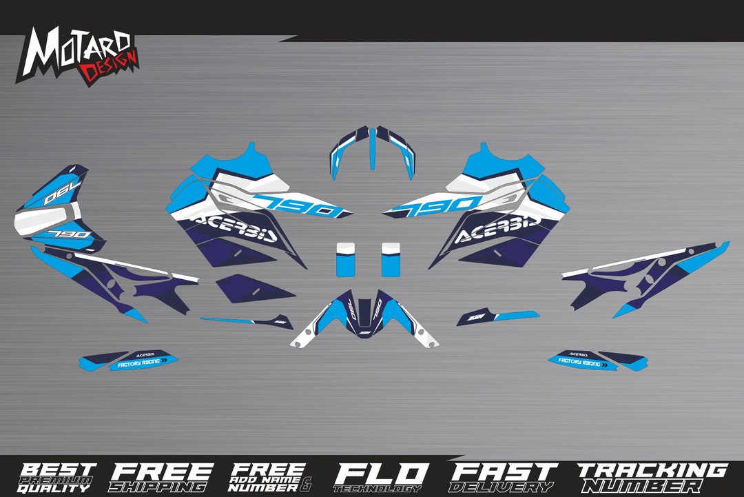 Graphics Kit for KTM 790 Duke 2017 2018 2019 2020 2021 2022 by Motard ...