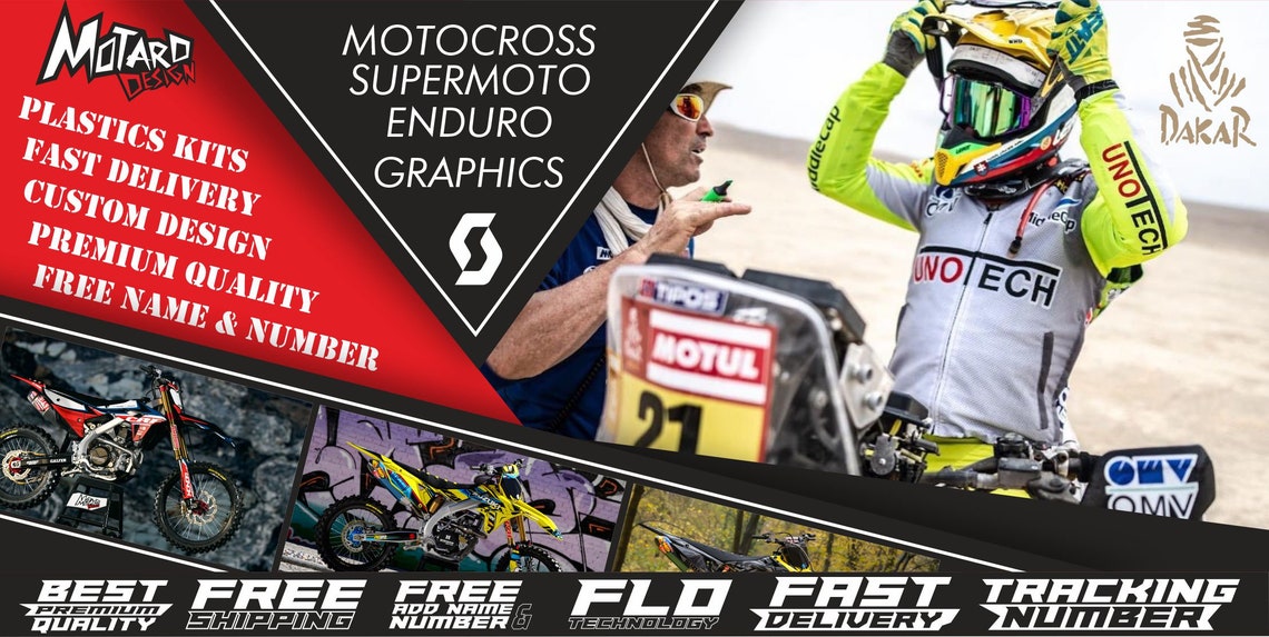 Suzuki Graphics Kit for All Years RM RMZ RMX 80 85 125 250 400 - Etsy