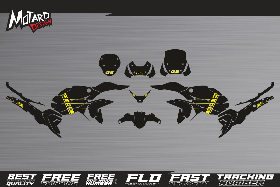 BMW R 1300 GS 2023 2024 Graphics Kit Decals Stickers Dekor Decor ...