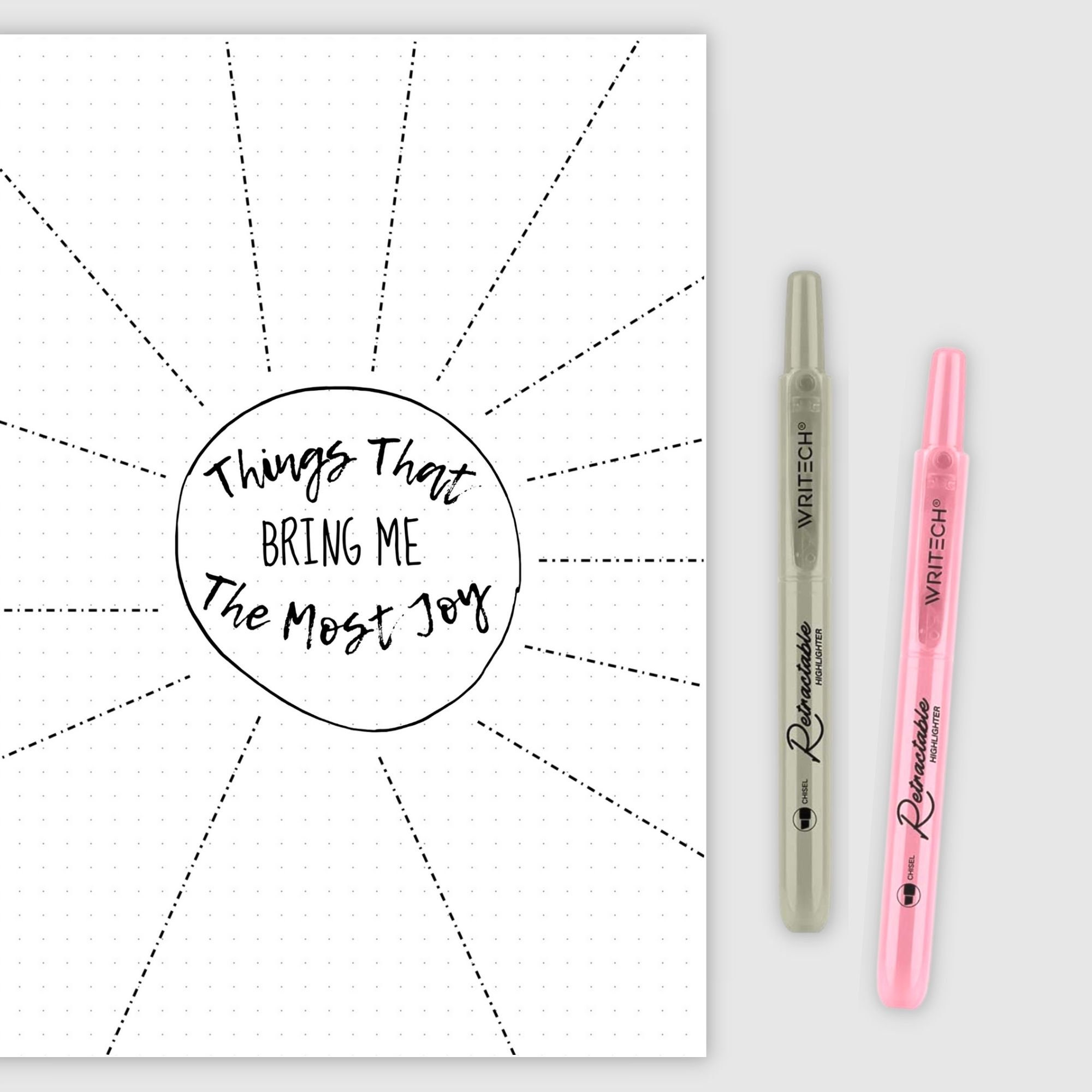 REFLECTION COLLECTION for Bullet Journal Kit 2021 Bujo - Etsy