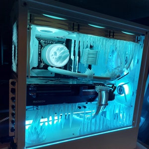Custom ICE Pc Set Arctic Fury, Ice Themed Decoration for Your ...