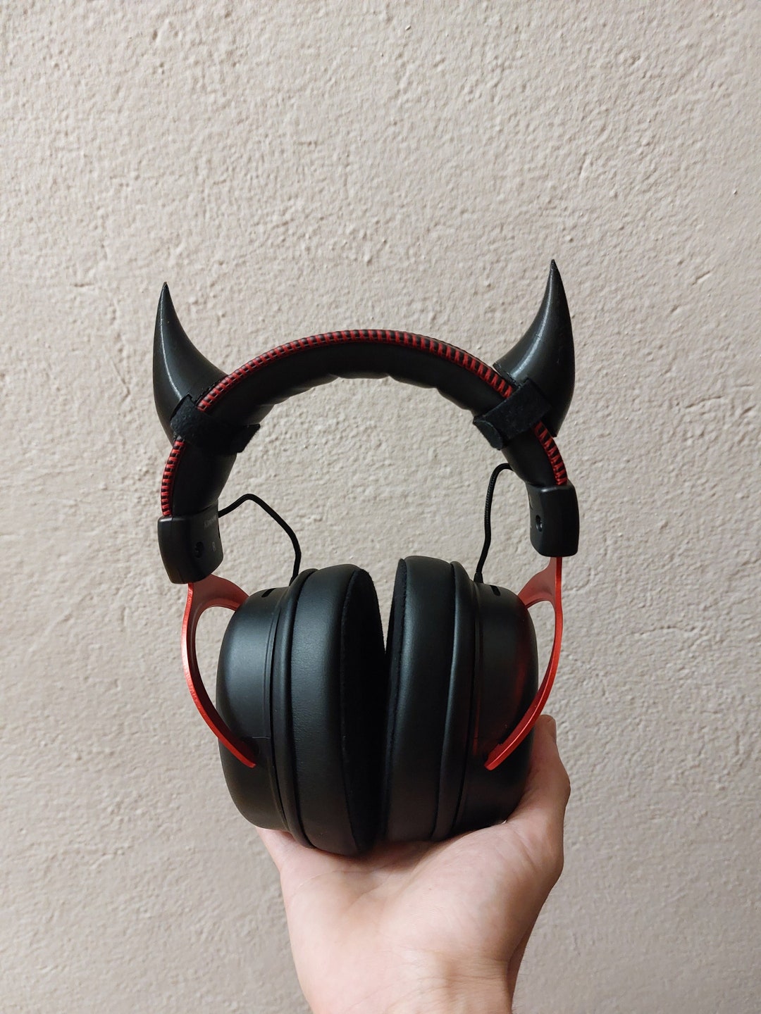 Devil Horns for Headphones / Cat Ears / Cute Horns / Customizable ...