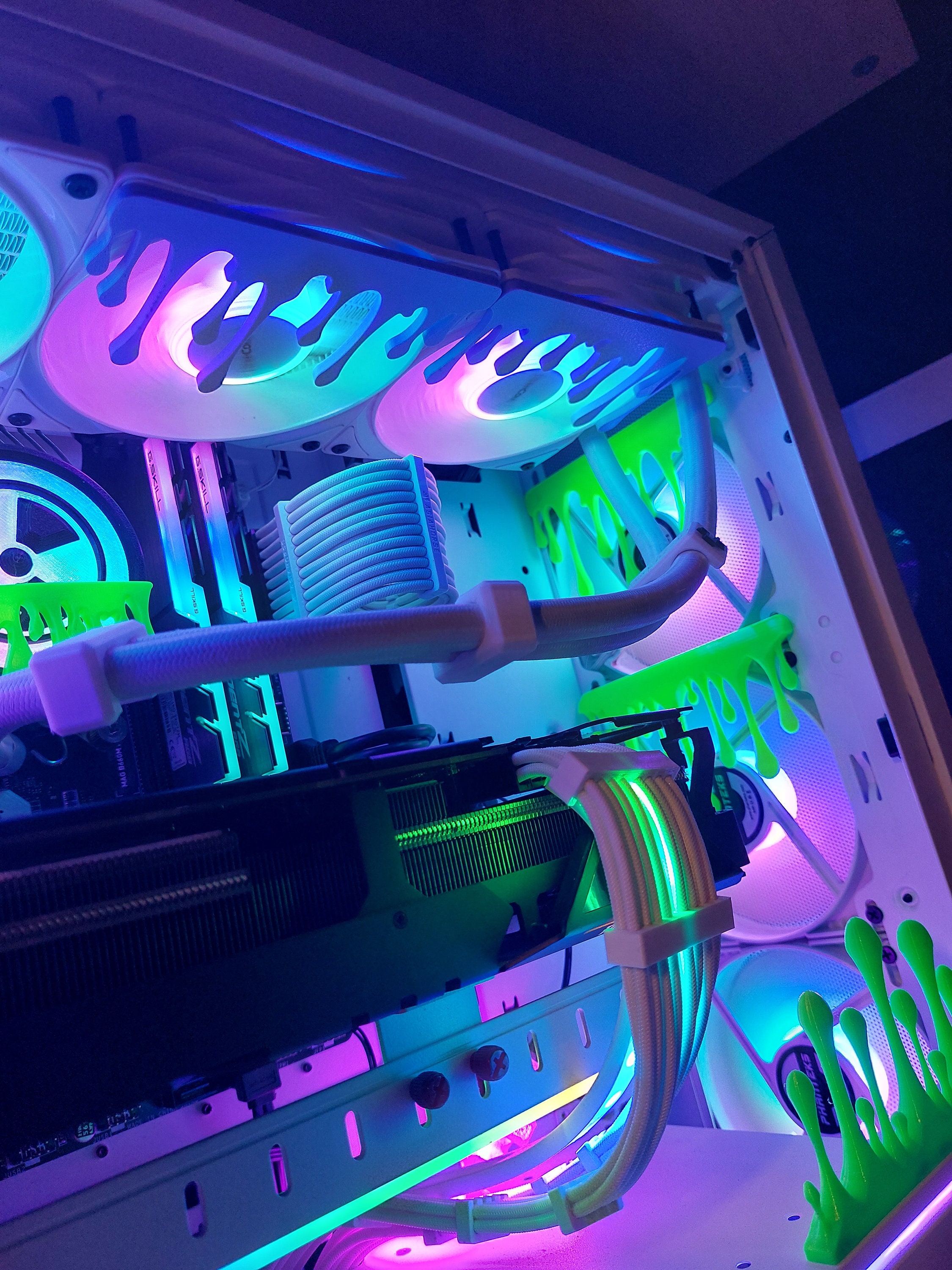 Magnetmod! PC Fan Cover Fan Mod 120mm Fan Cover Decoration | Fast Swap ...