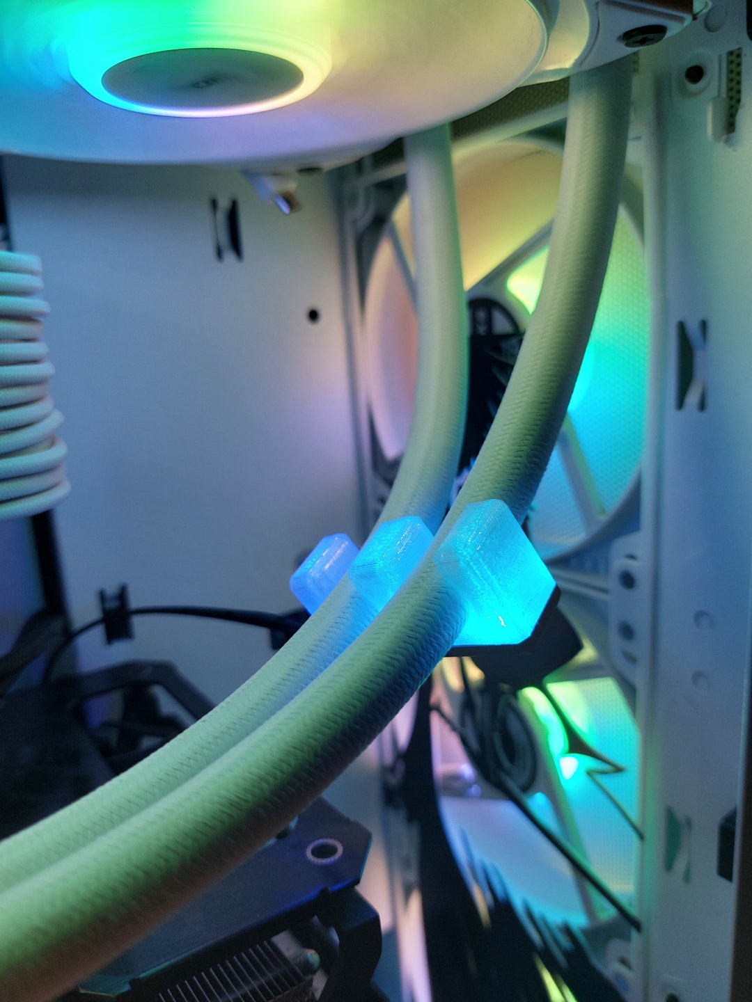 Customizable ARGB AIO Combs // Argb Aio Combs Compatible KRAKEN Magcore ...