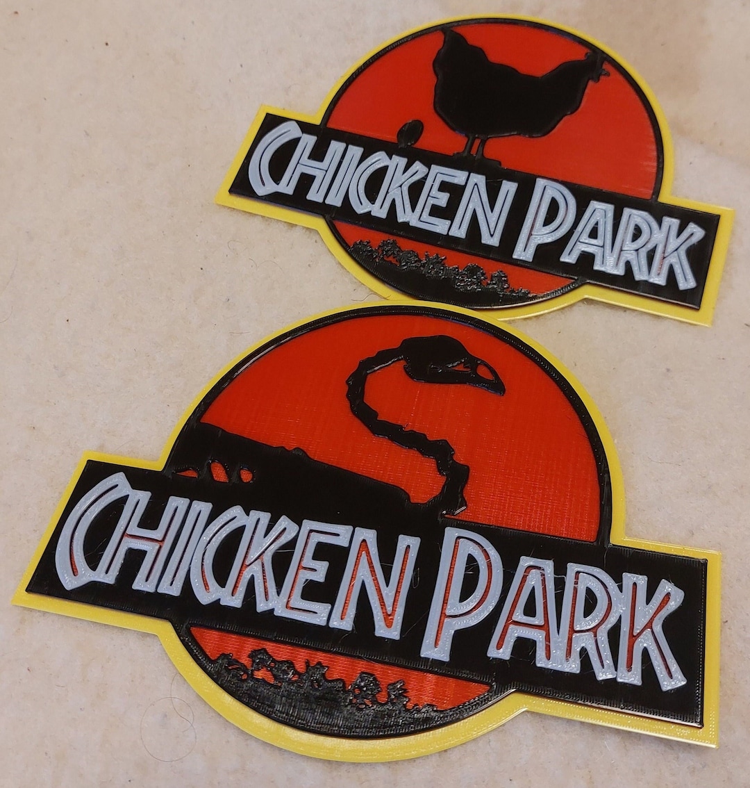3D Printed Chicken Park Panel to Decorate Your Chicken Coop - Unique ...