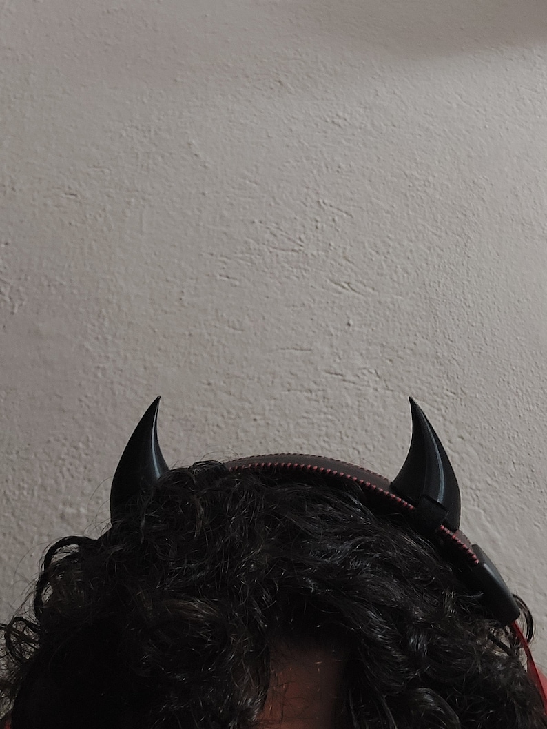 Devil Horns for Headphones / Cat Ears / Cute Horns / Customizable ...
