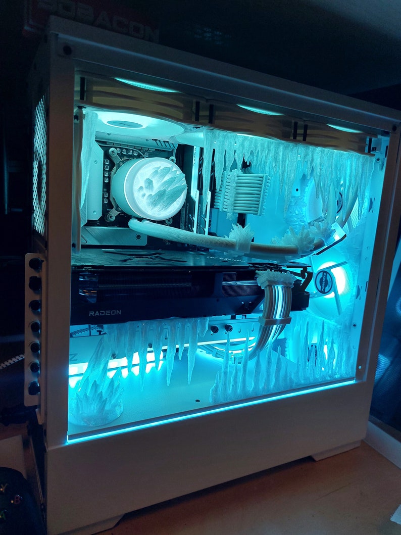Custom ICE Pc Set Arctic Fury, Ice Themed Decoration for Your ...
