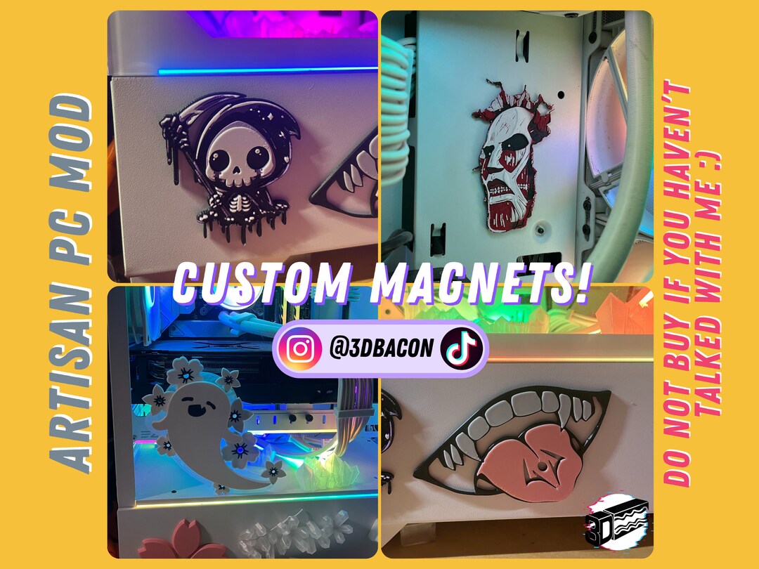 Premium Custom Magnets || Don't Buy Until You Talk to Me First - Etsy