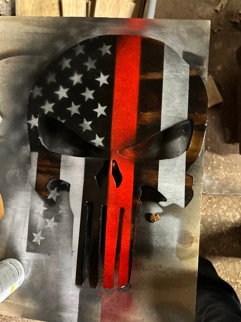 Punisher Skull | Spartan | Profile Outlines for CNC Router | Vectric ...