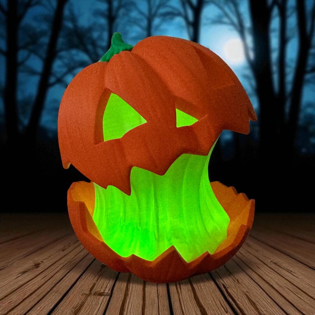 Large Pumpkin Jack O’ Lantern Color Changing Halloween Decoration - Etsy