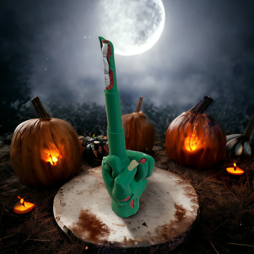 Collapsible Zombie Middle Finger - Etsy