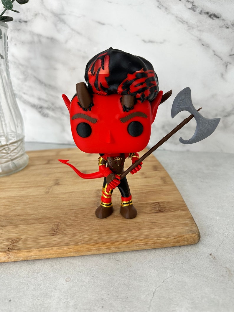 Funko Pop Style Karlach Baldur's Gate 3 - Etsy Australia