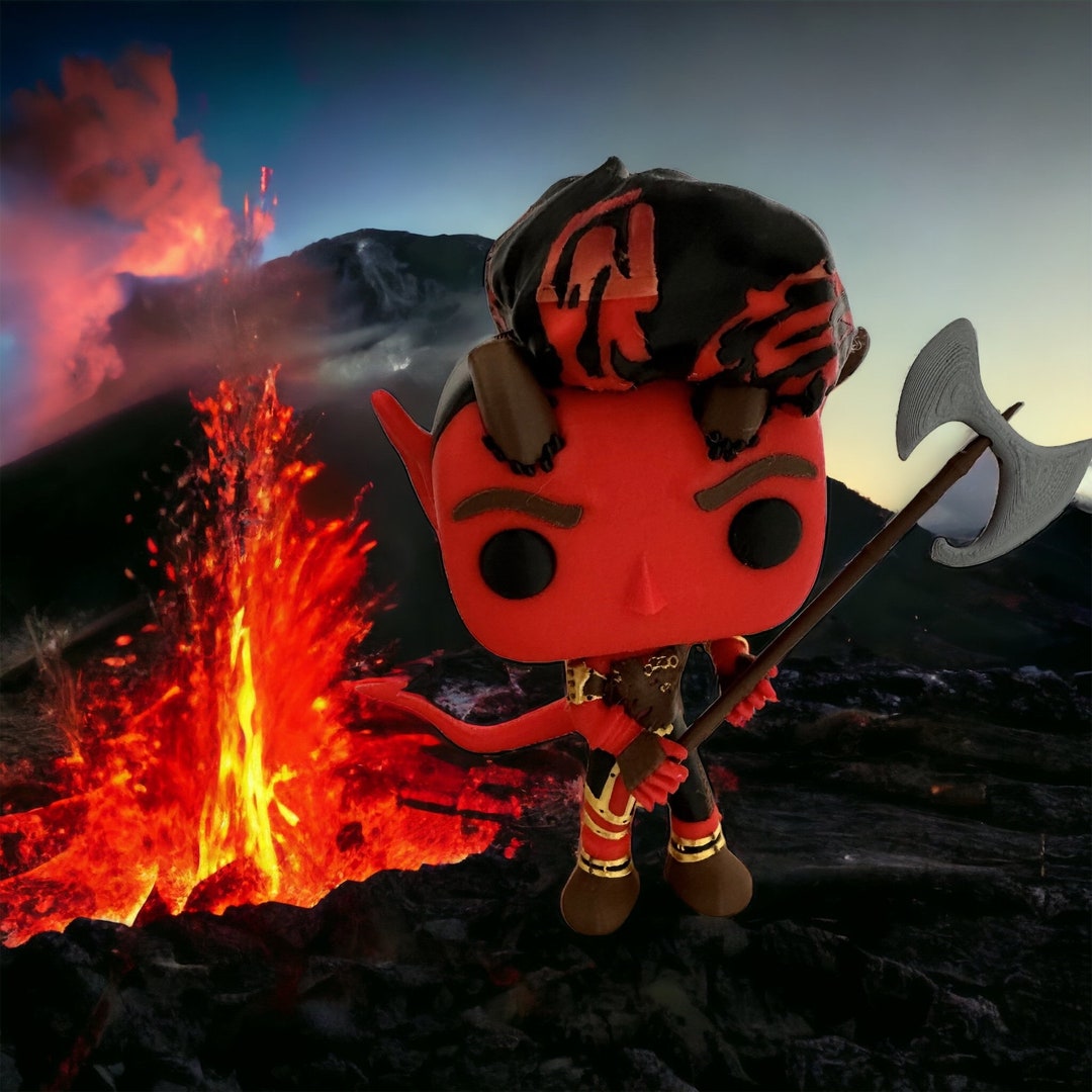 Funko Pop Style Karlach Baldur's Gate 3 - Etsy UK