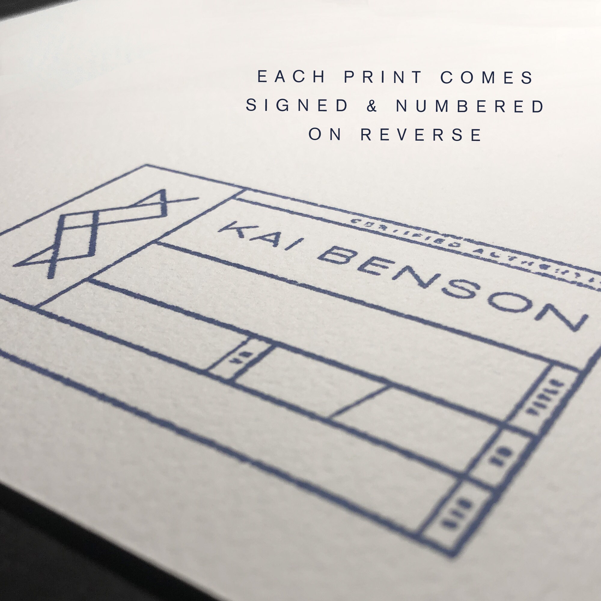 All These Young Toughs: Signed Print Kai Benson - Etsy