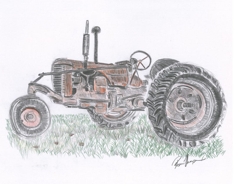 1940's Farmall Tractor - Etsy