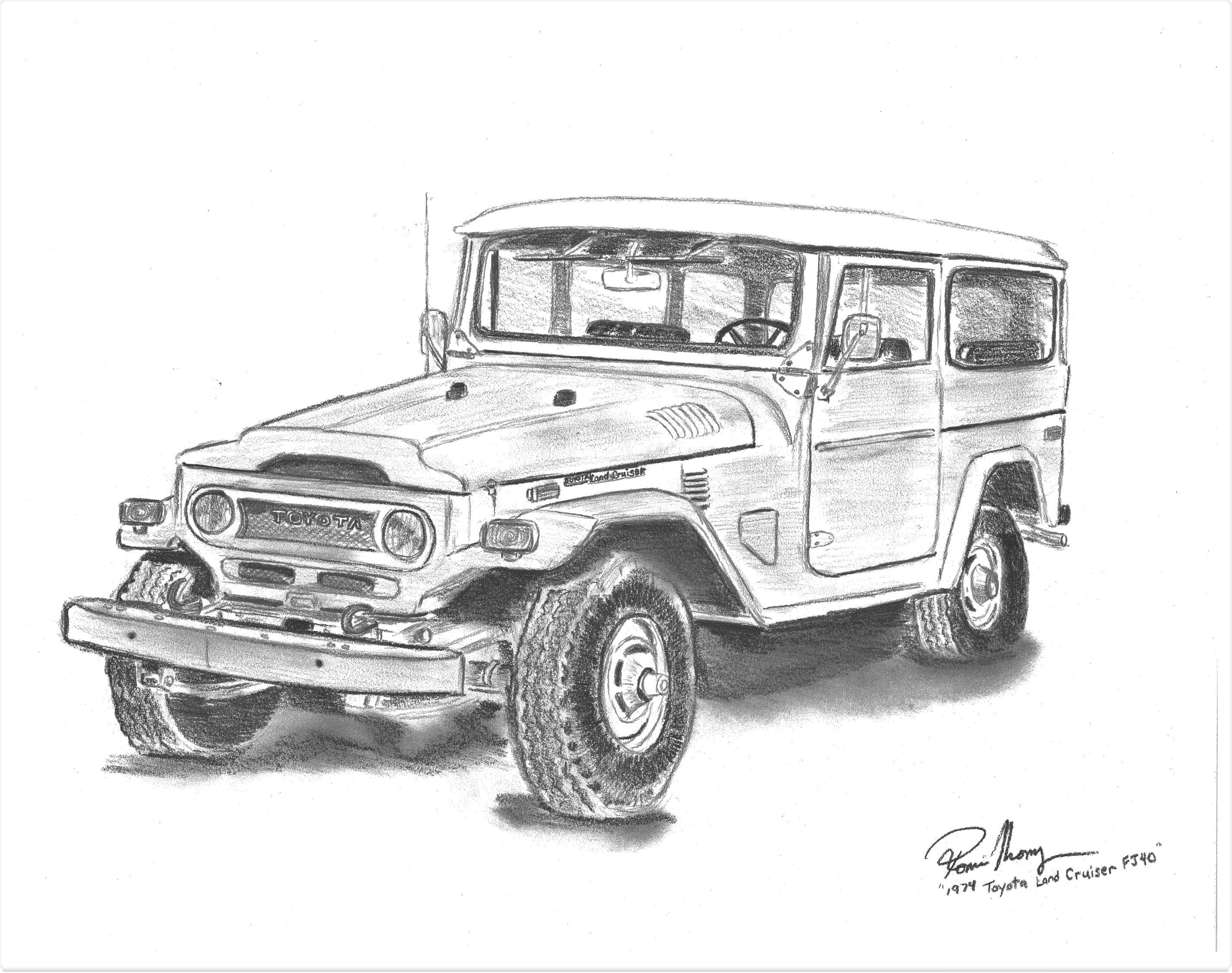 Land Cruiser Coloring Pages
