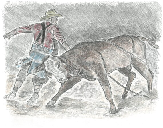 Bullfighter Drawing