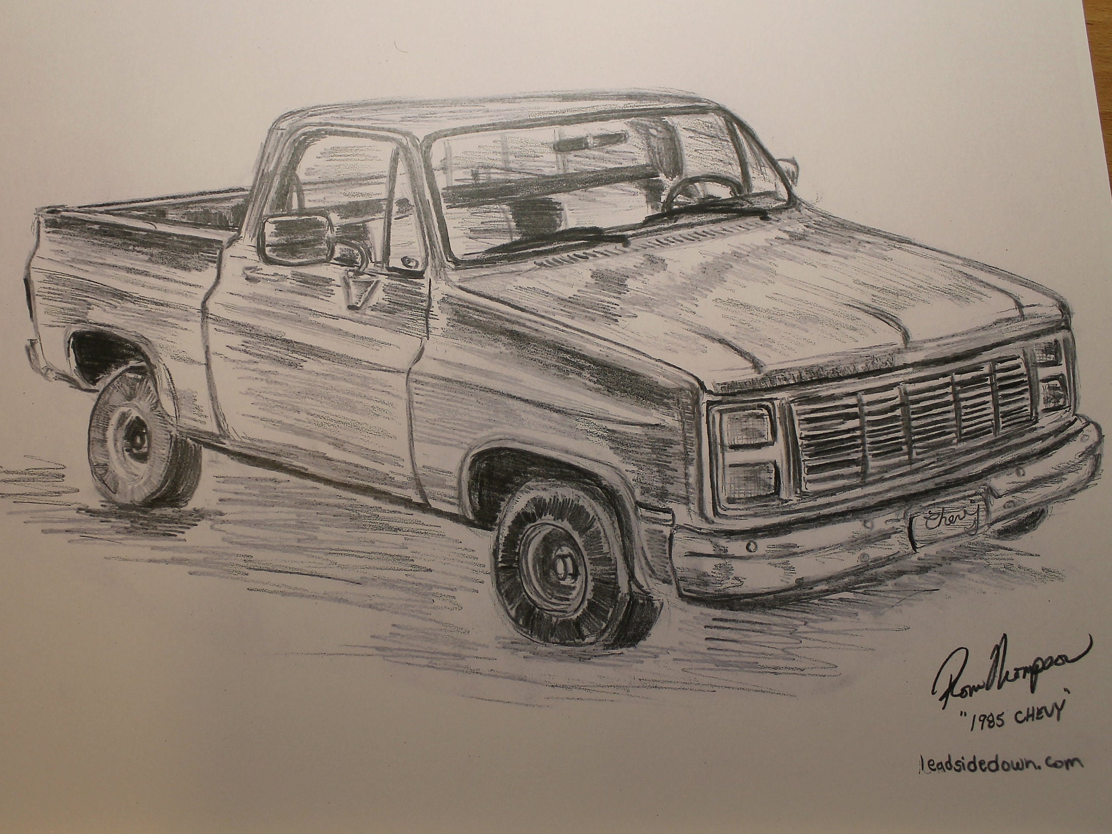 Chevy Drawing