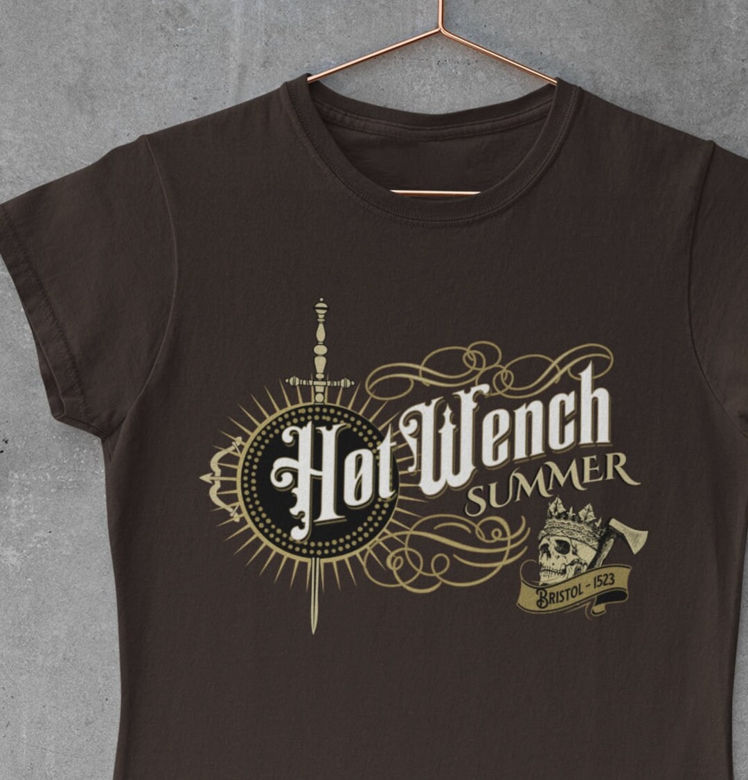 Hot Wench Summer Shirt Bardcore Gift Funny Medieval Shirt Funny Summer ...