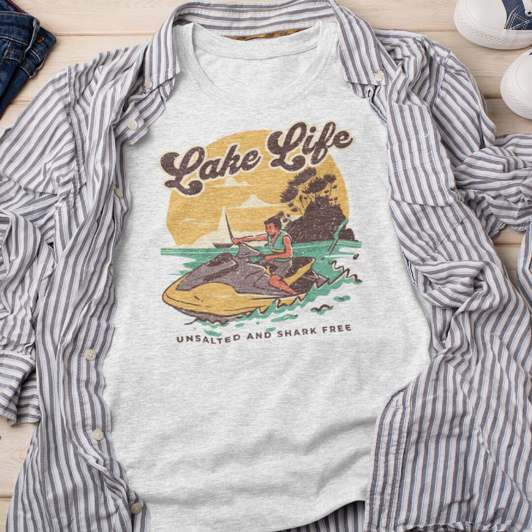 Funny Lake Life T-shirt – Summer Lake Vibes, Cabin Gift - Etsy