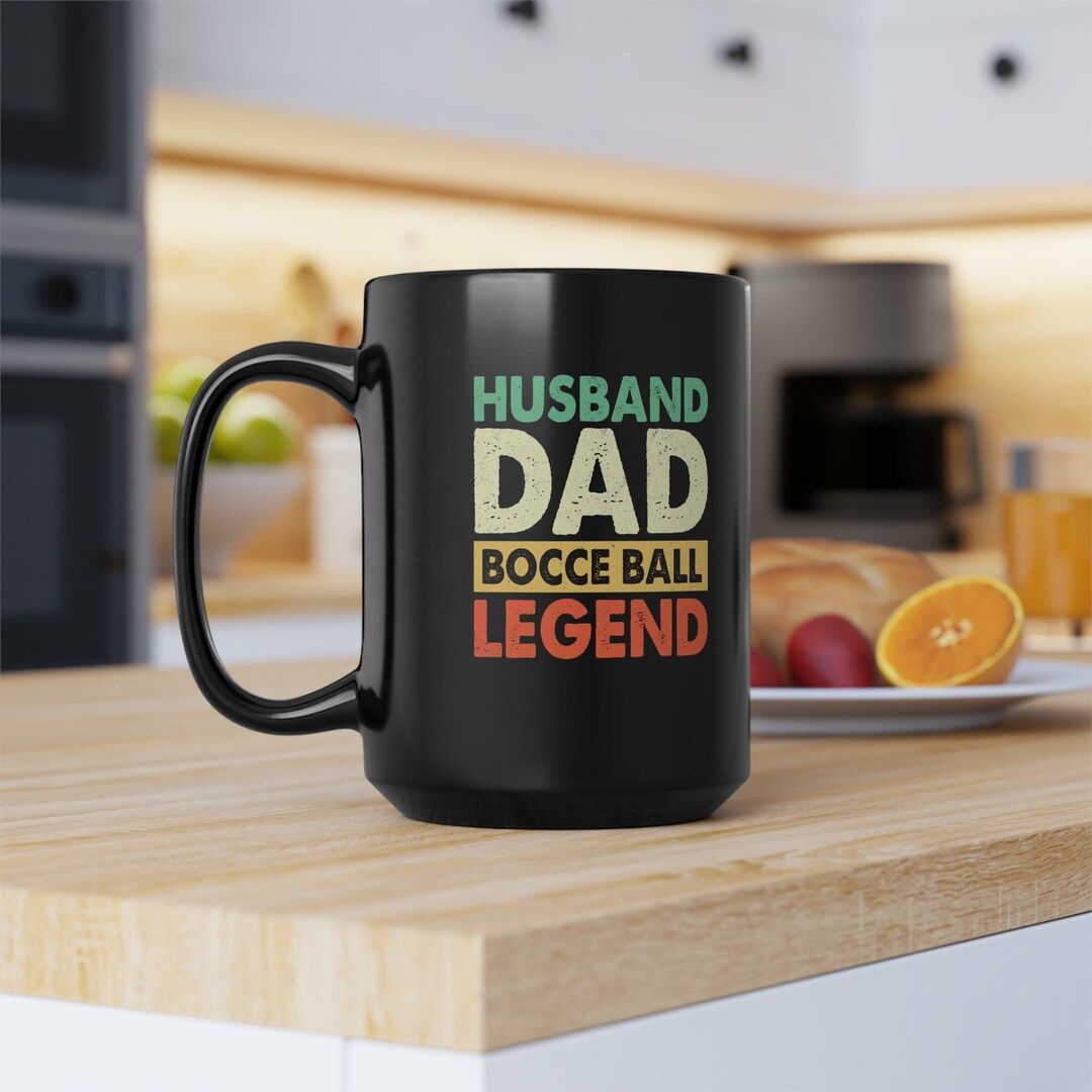 Funny Bocce Ball Legend Mug: Father's Day Gift, Coffee & Tea, 15oz - Etsy