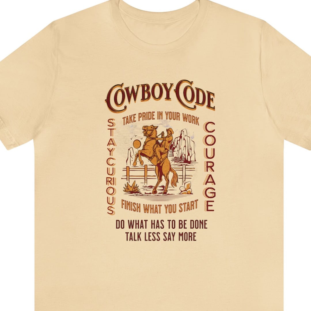 Western T-shirt Vintage Inspired Shirt Cowboy Tee Shirt Bronco Horse T ...
