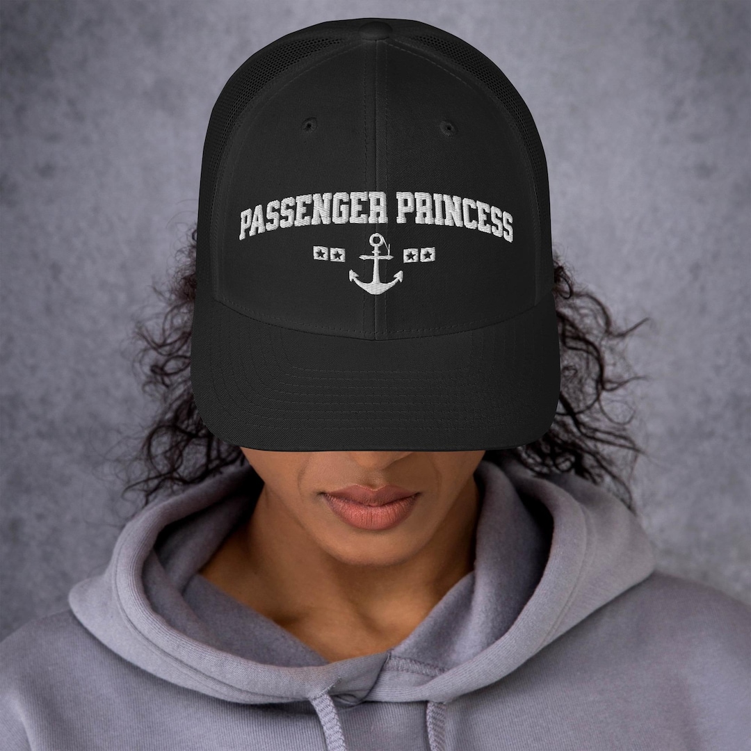Cruise Princess Embroidered Trucker Hat Retro Vacay Cruise Hat Cap ...