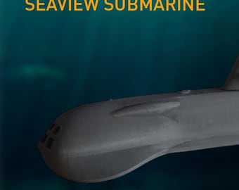Seaview Submarine - Voyage to the Bottom of the Sea (20in. ARMY GREEN ...