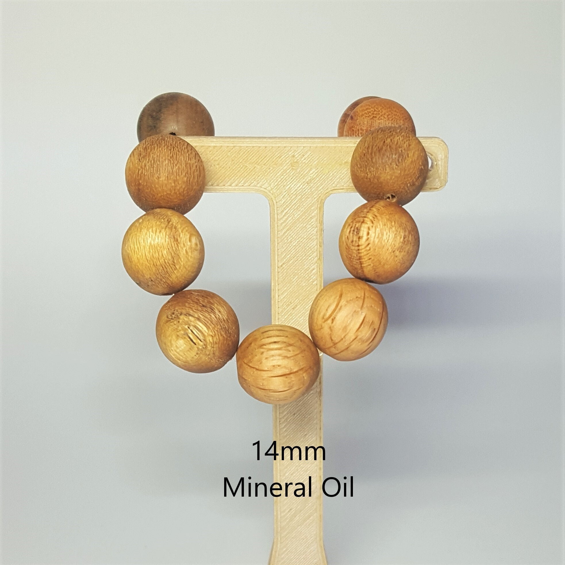 Handmade Natural Oak Wood Beads 3 Styles Haberdashery Craft Supplies ...