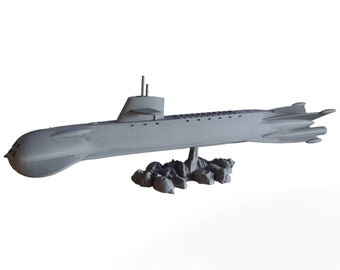 French Redoutable Class Ballistic Submarine - Etsy