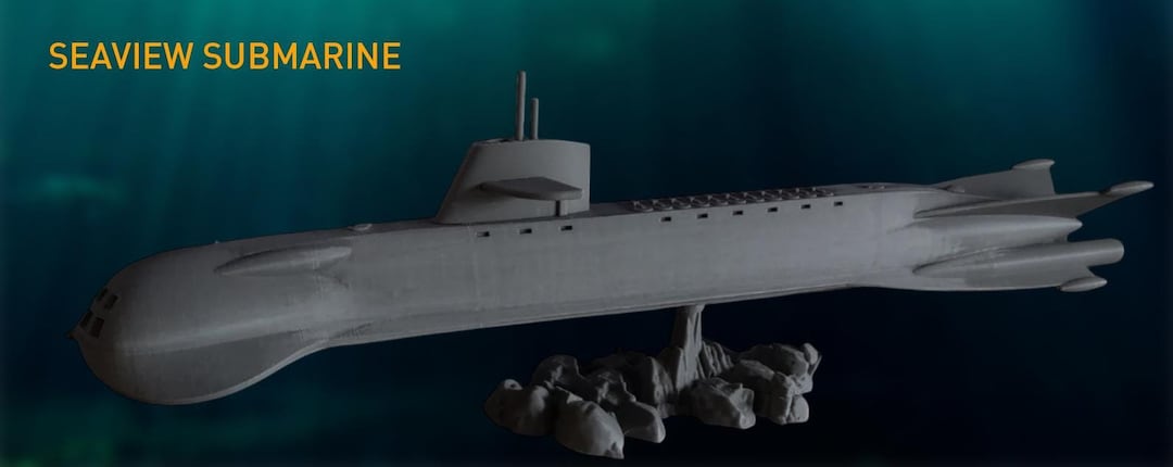 Voyage to the Bottom of the Sea Seaview Submarine Model Kit - Etsy