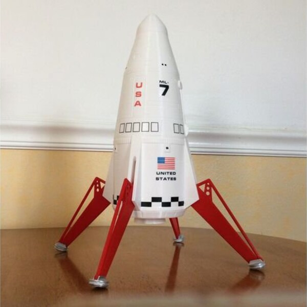 Model Rocket - Etsy
