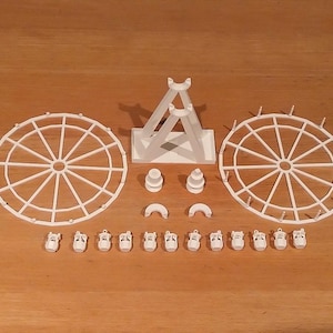 N-scale Ferris Wheel Model for Train Layouts/dioramas/sets - Etsy